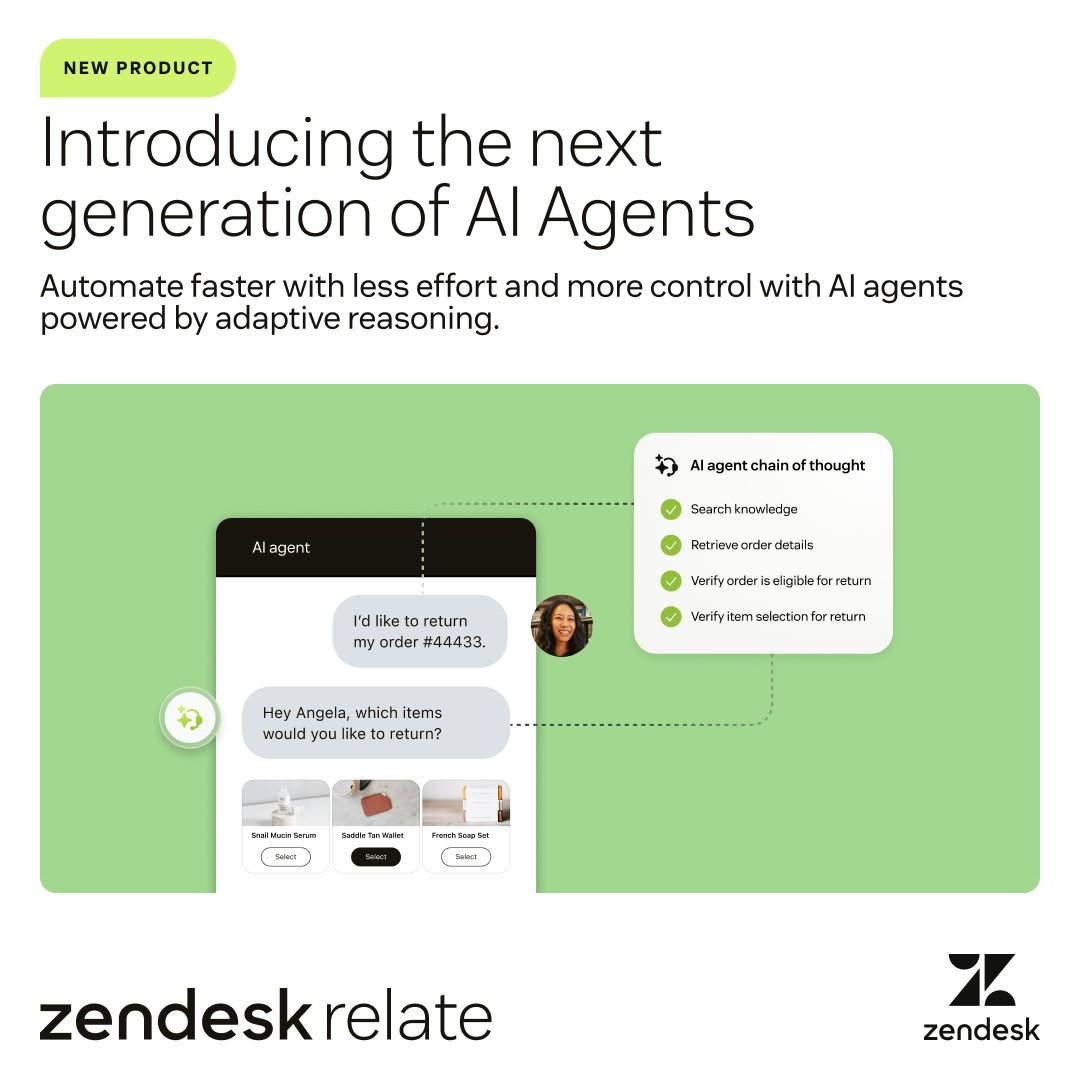 Zendesk Unveils New AI Agents and Resolution Platform at Zendesk Relate ...
